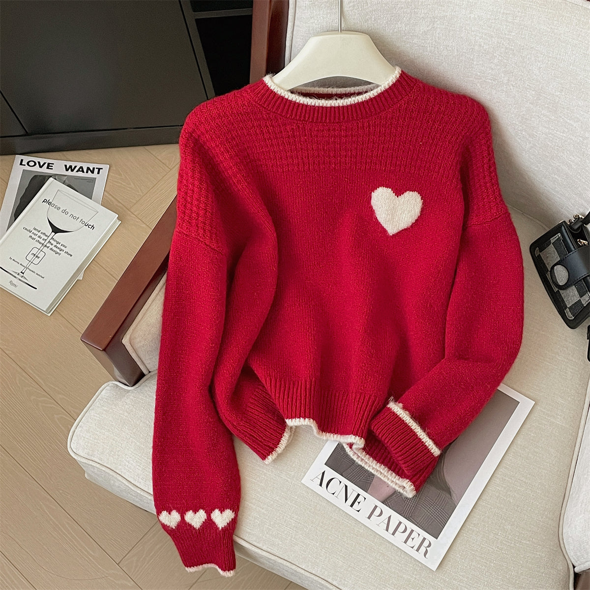 Cute Heart Jumper
