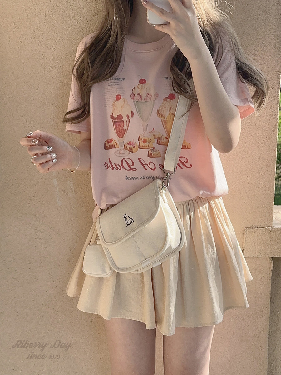 Cute Print T-shirt